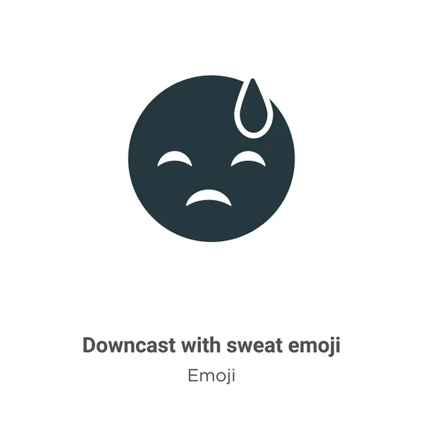 Downcast face with sweat Vector Art Stock Images | Depositphotos