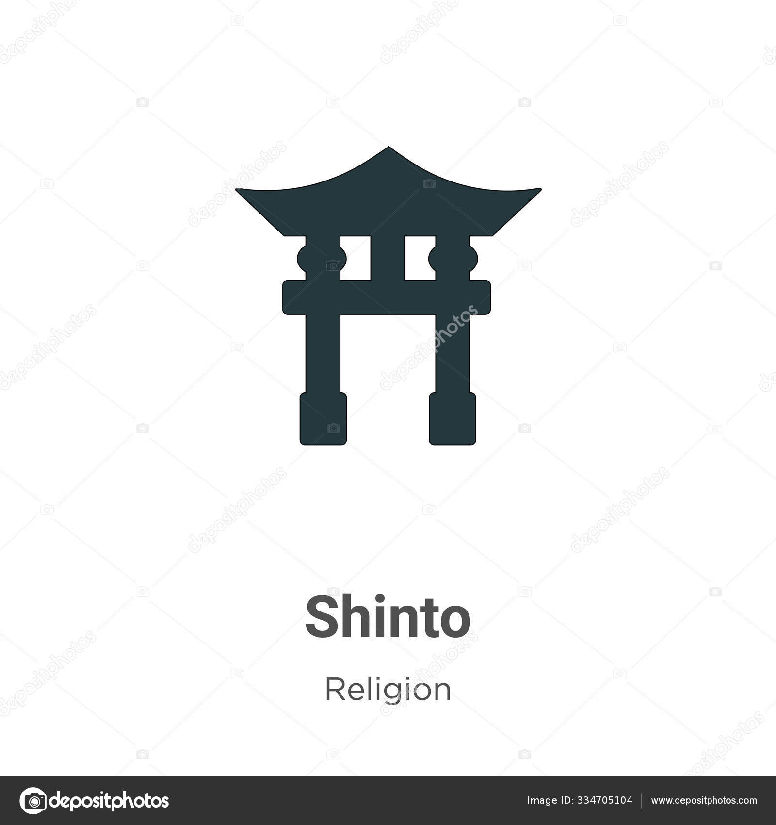 Shinto Symbols And Icons