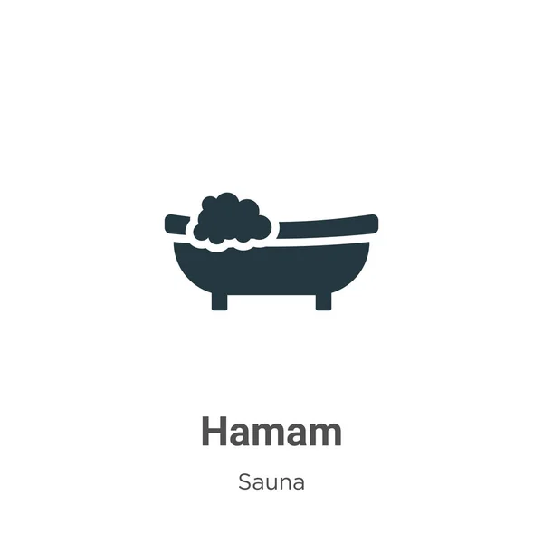 Hamam Outline Vector Icon Thin Line Black Hamam Icon Flat Stock Vector ...