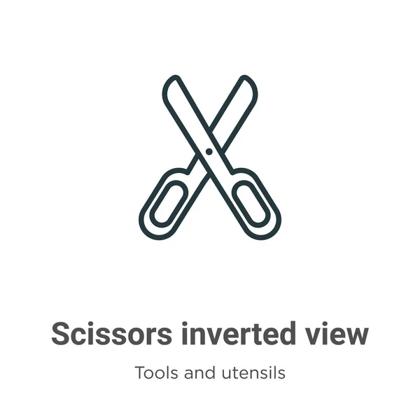 Scissors inverted view icon Vector Art Stock Images | Depositphotos
