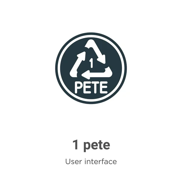 1 pete icon Vector Art Stock Images | Depositphotos