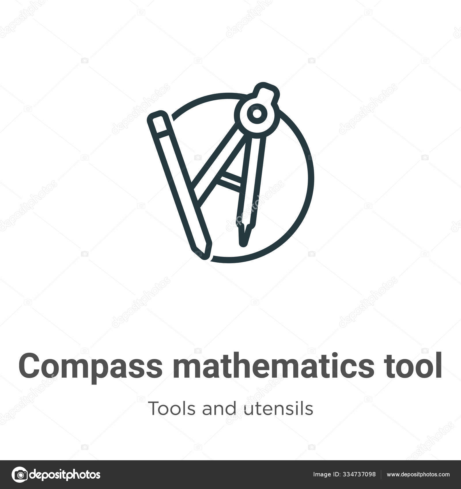 Simple Compass Outline