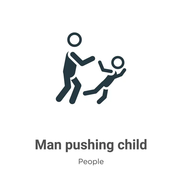 Man pushing icon Stock Vectors, Royalty Free Man pushing icon ...