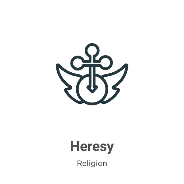 Heresy symbol imágenes de stock de arte vectorial | Depositphotos