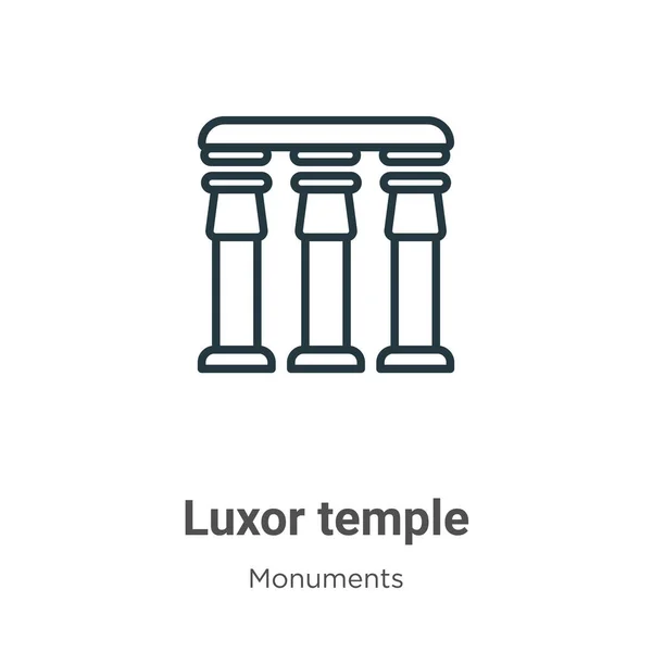 Luxor temple Vector Art Stock Images | Depositphotos