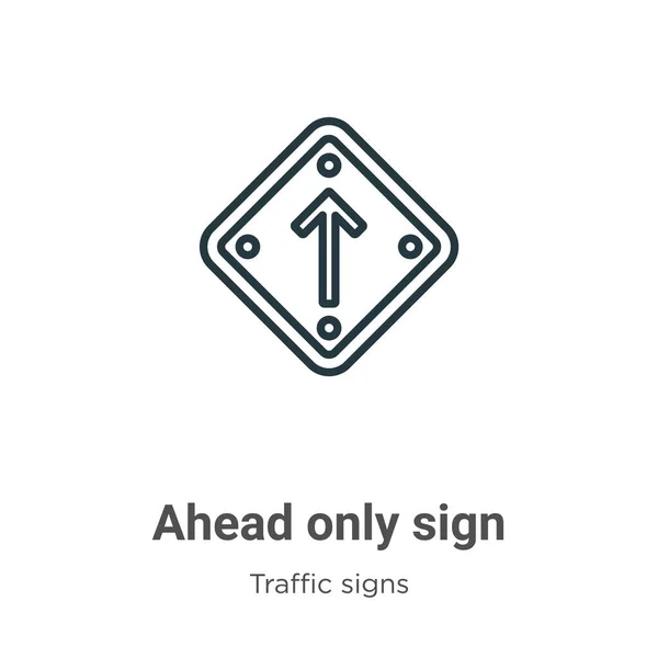 Ahead only Vector Art Stock Images | Depositphotos