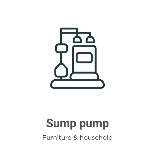 48 Sump pump icon Vector Images | Depositphotos