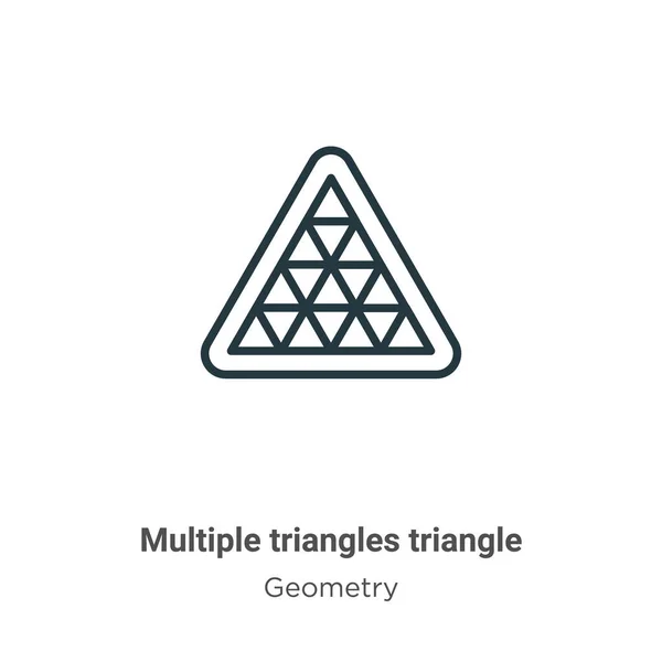 Multiple triangles triangle Vector Art Stock Images | Depositphotos