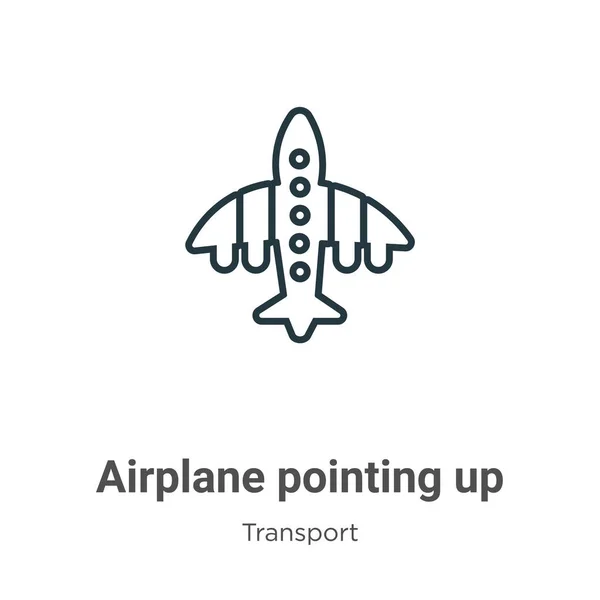 Airplane pointing up Vector Art Stock Images | Depositphotos