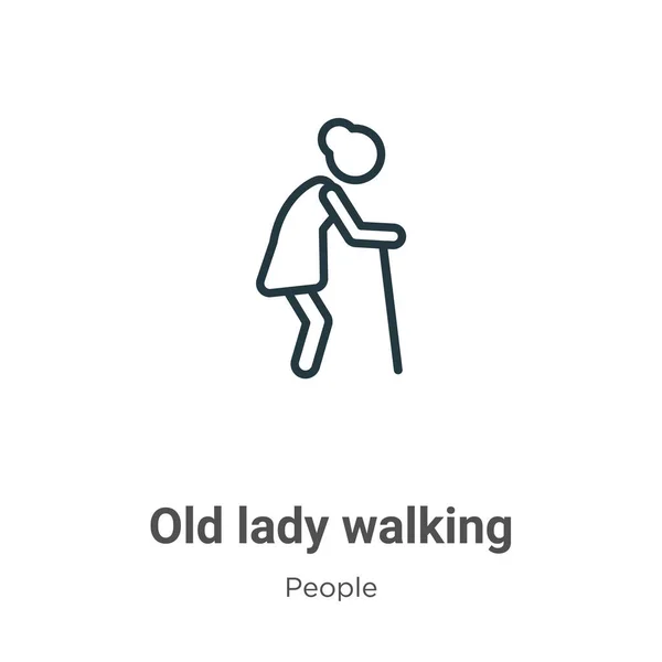 Old lady logo Vector Art Stock Images | Depositphotos