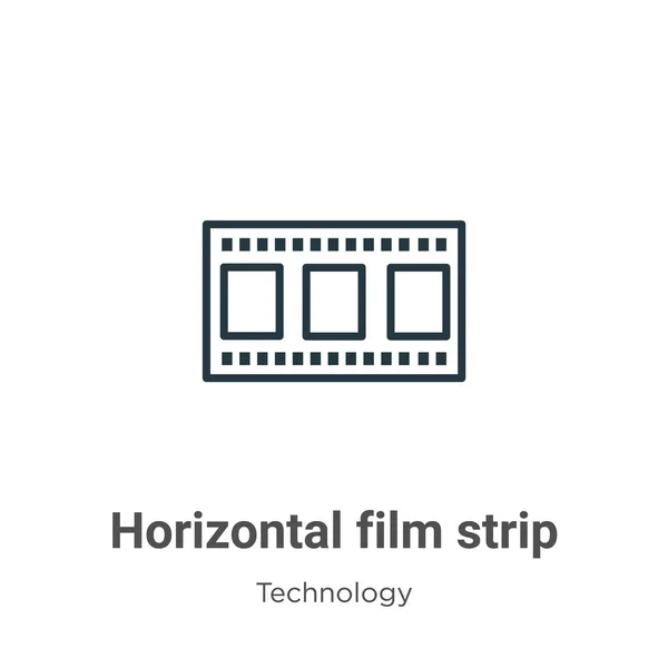 Horizontal film strip Vector Art Stock Images | Depositphotos