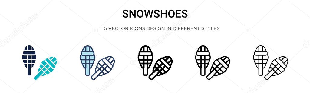 Snowshoe icon Vector Art Stock Images | Depositphotos