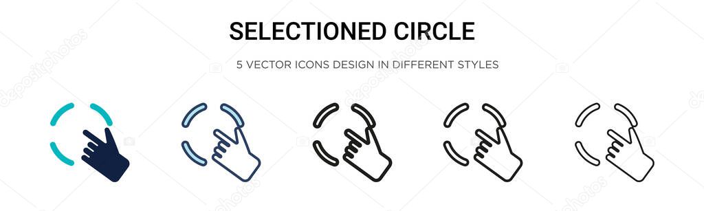 34 Selectioned circle Vector Images, Selectioned circle Illustrations | Depositphotos