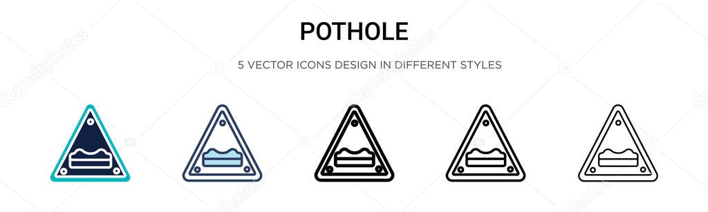 Potholes Vector Art Stock Images | Depositphotos