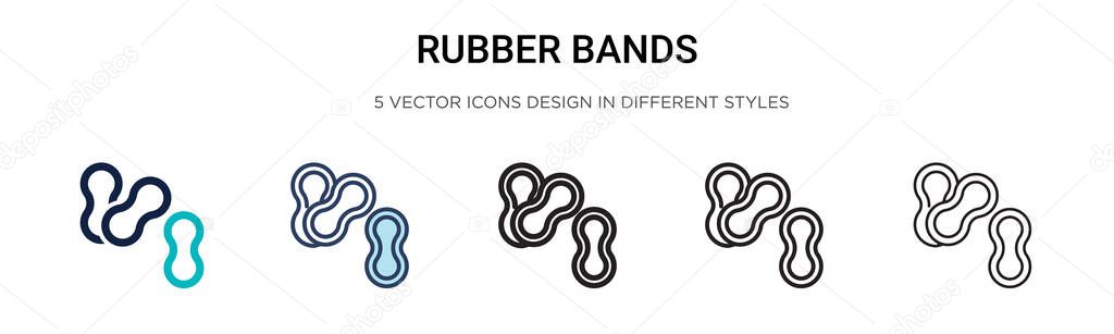 Rubber bands Vector Art Stock Images | Depositphotos