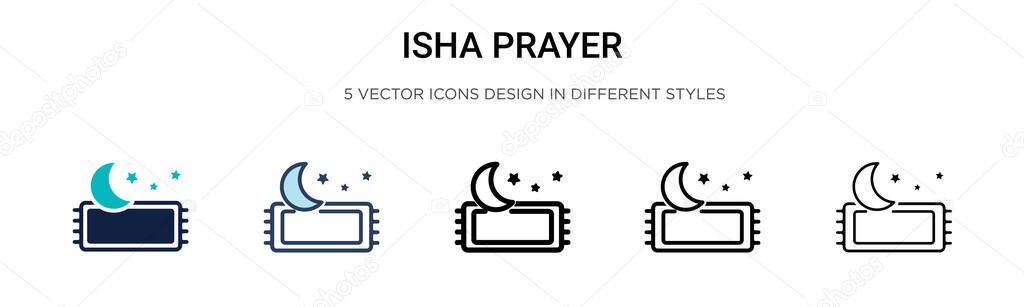 Prière isha Vector Art Stock Images | Depositphotos