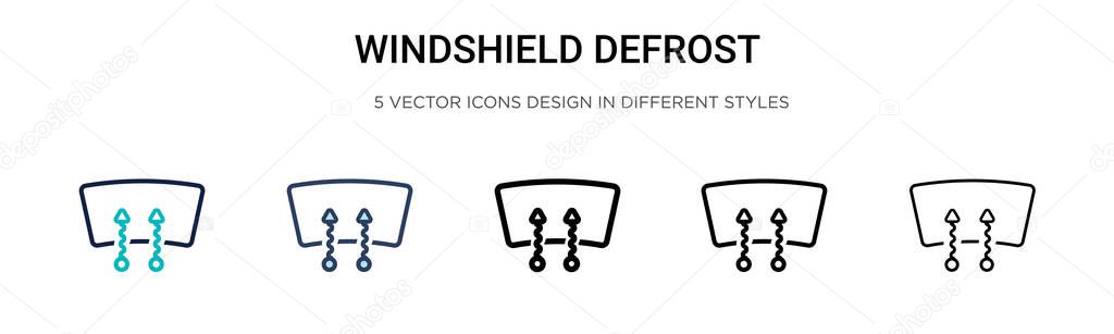 Defrost car icon Vector Art Stock Images | Depositphotos