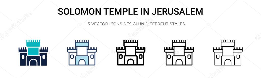 Temple of solomon Vector Art Stock Images | Depositphotos