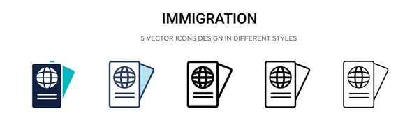 100,000 Immigration icon Vector Images | Depositphotos