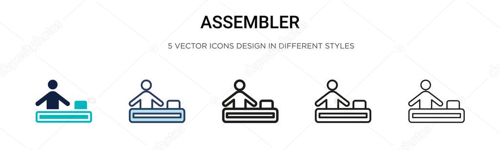 Assembler Stock Vectors, Royalty Free Assembler Illustrations ...