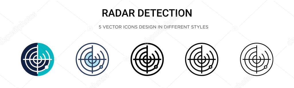 Radar Detection Icon Vector Art Stock Images Depositphotos