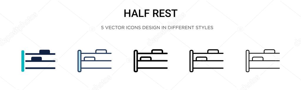 154 Half rest symbol Vector Images | Depositphotos