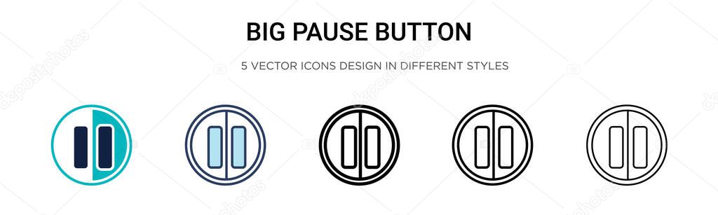 164 Big pause button Vector Images, Big pause button Illustrations ...