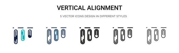 Simbol alignmen vertikal Vector Art Stock Images | Depositphotos