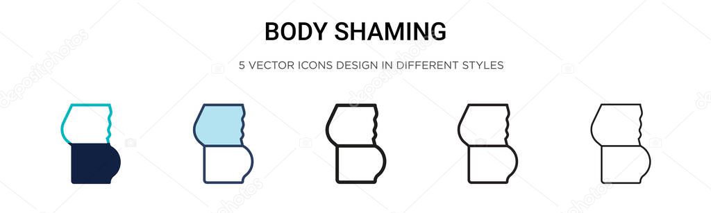 Body shaming Vector Art Stock Images | Depositphotos