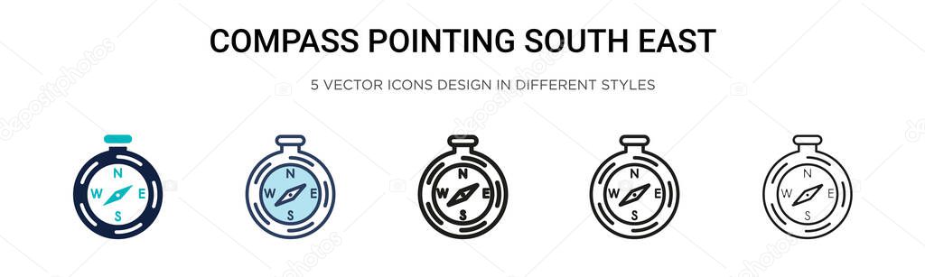 232 Compass pointing north east Vector Images, Compass pointing north ...