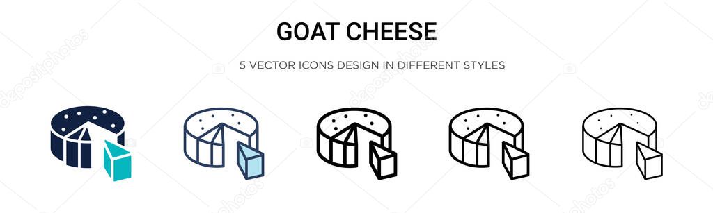 Icon colored goat Vector Art Stock Images | Depositphotos