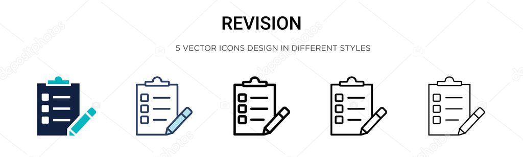 ᐈ Revision stock icon, Royalty Free revision icon vectors | download on ...