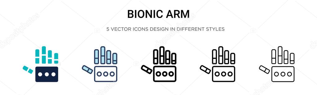 Bionic arm Stock Vectors, Royalty Free Bionic arm Illustrations ...