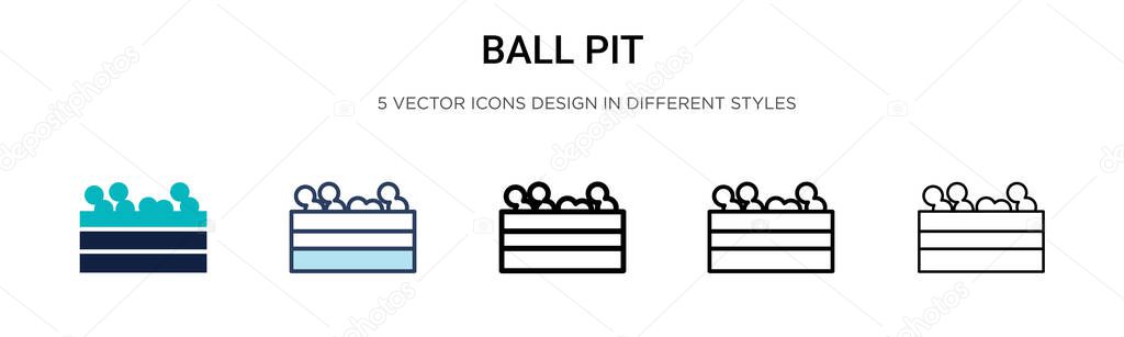 Ball pit Vector Art Stock Images | Depositphotos