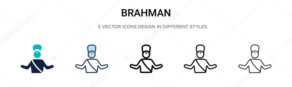 27 Brahman outline Vector Images - Free & Royalty-free Brahman outline ...