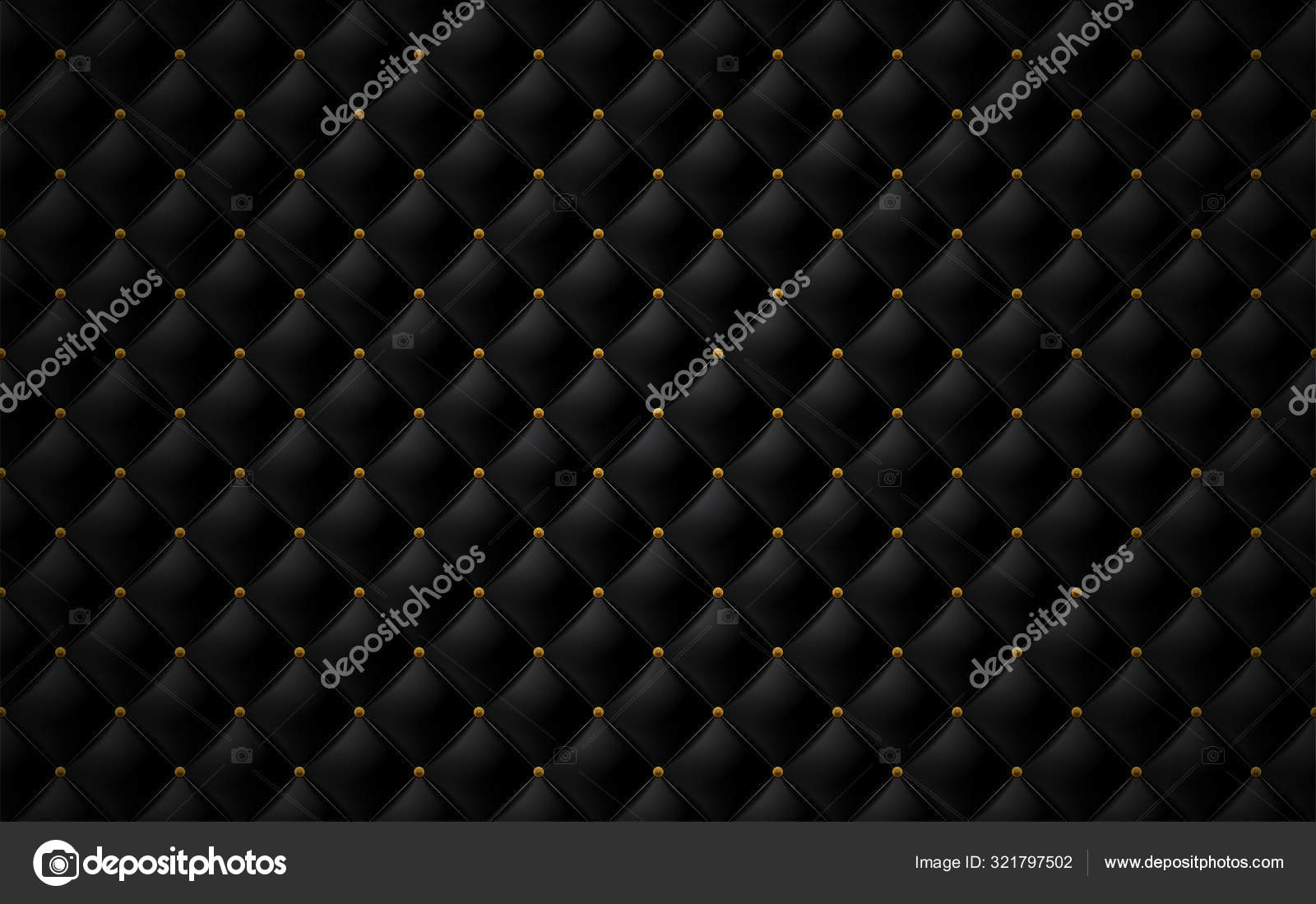 Vector Abstract Upholstery Matte Black Leather Texture Sofa Background ...