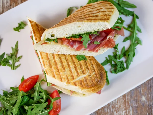 Rustic panini sandwich Stock Photos, Royalty Free Rustic panini ...