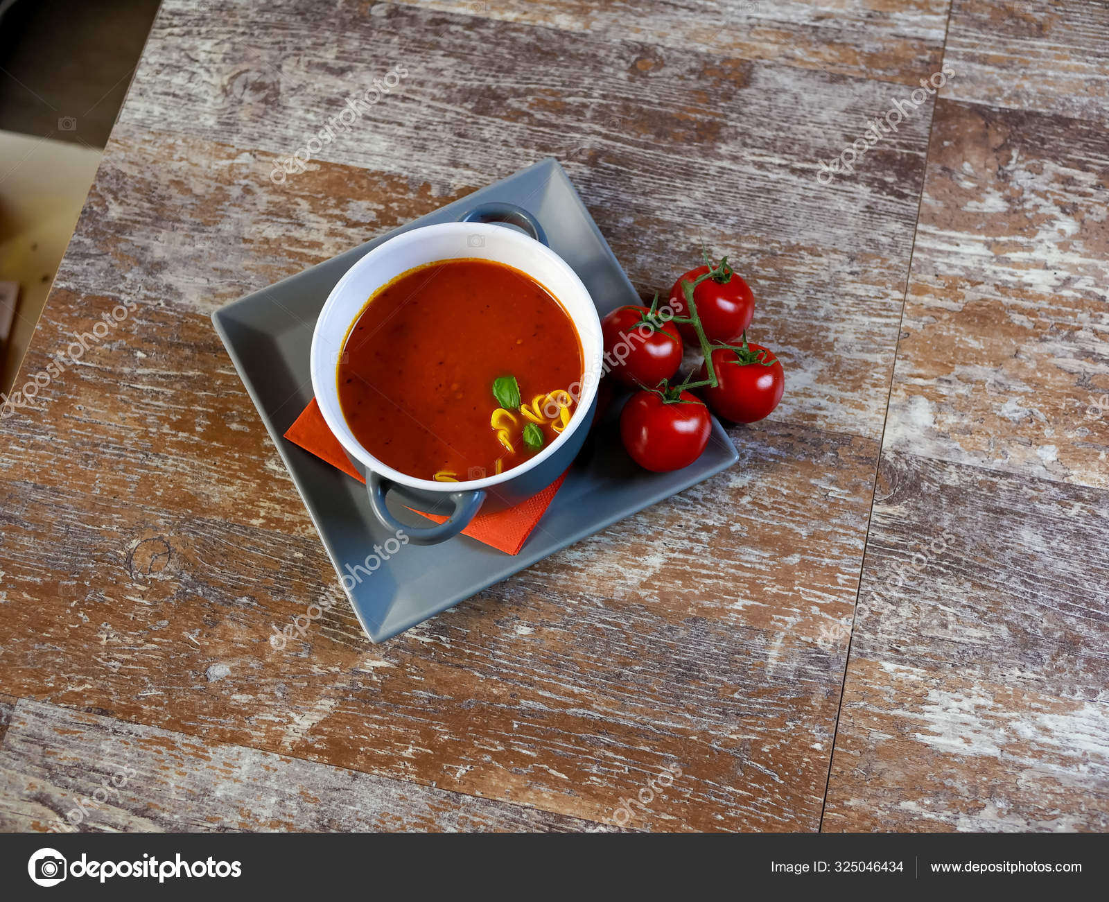Soup Restaurant Table — Stock Photo © relineo #325046434