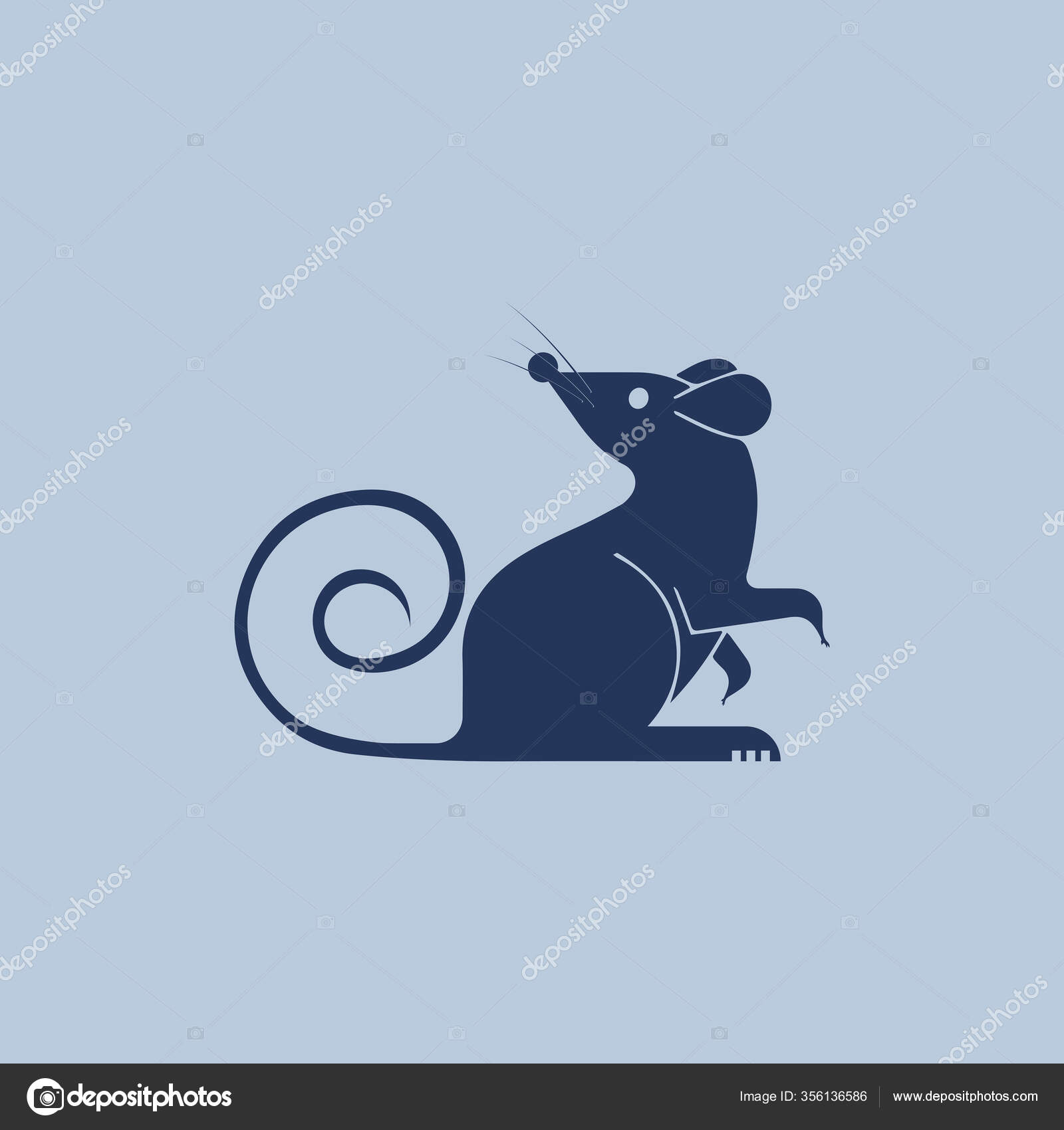 Rat Logo Vector Design Template Stock Vector Image by ©mrshamsjaman ...