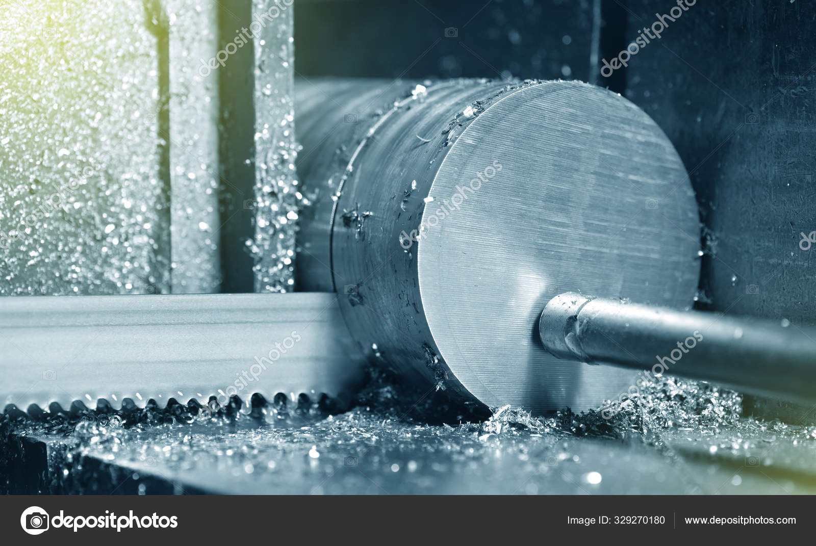 Process Cutting Metal Electric Saw Factory Electric Saw Cutting Metal ...