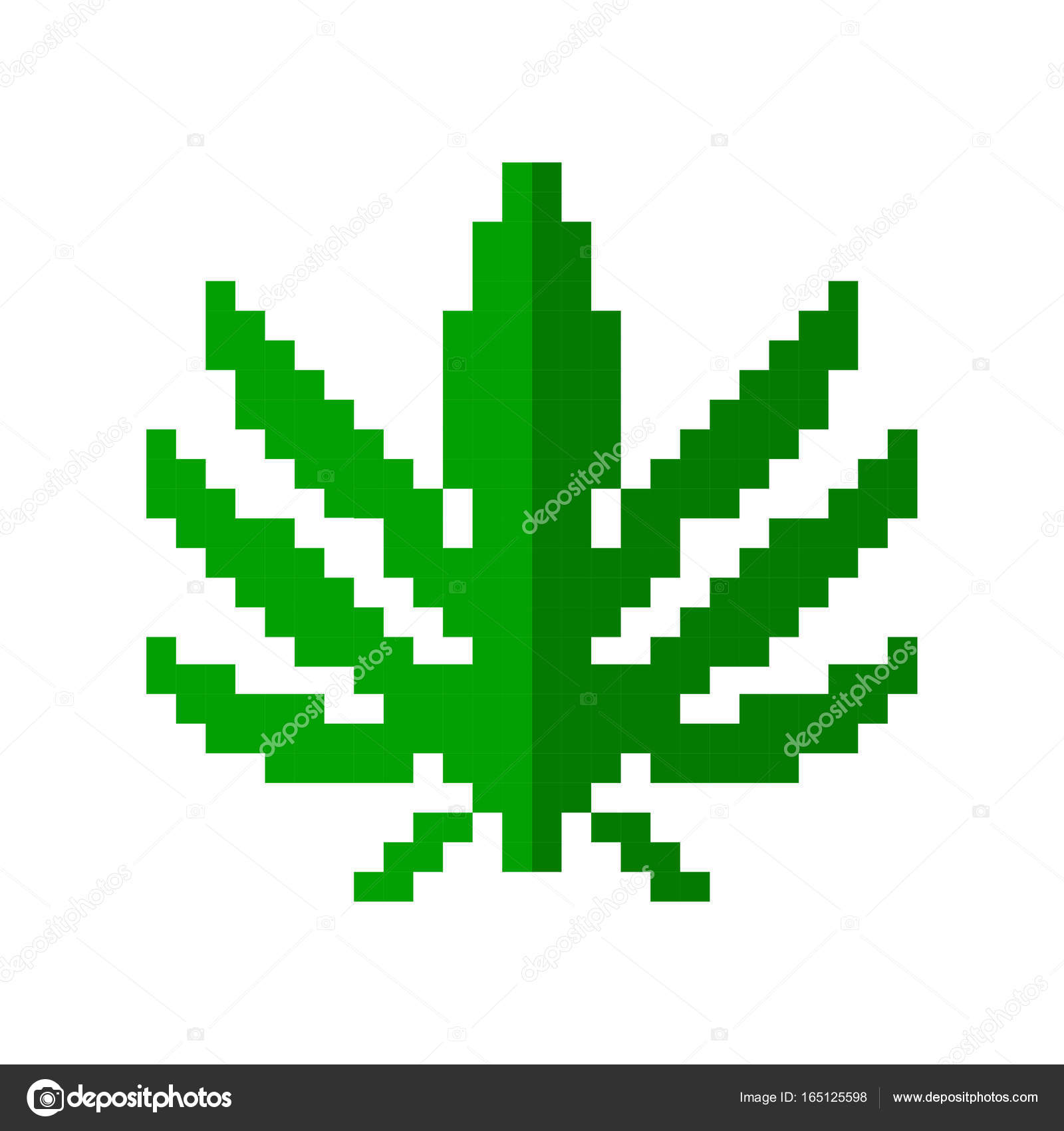 Marijuana Pixel Size 840