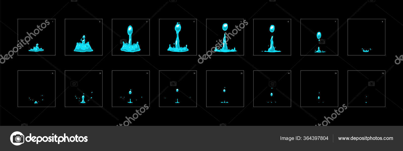 Water Drop Animation