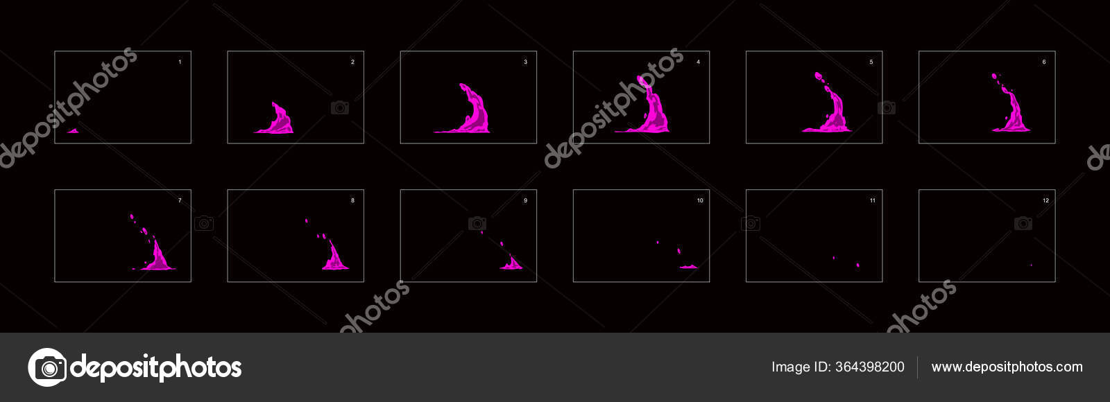 Sprite Sheet Poison Wave Splash Something Else Frame Frame Classic ...