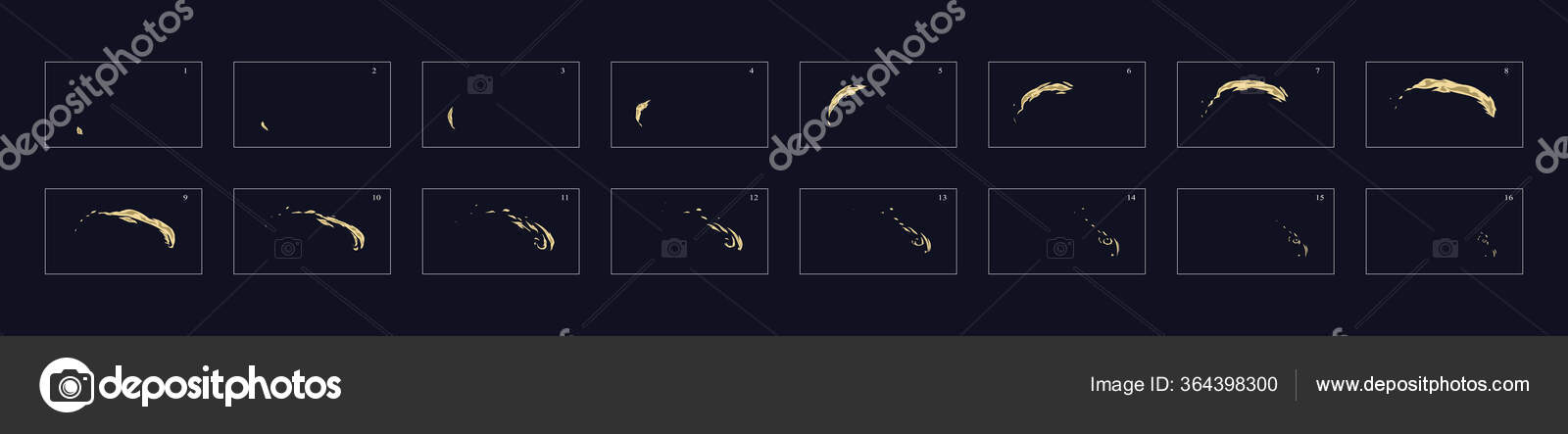 Dust Explosion Special Effect Animation Frames Sprite Sheet Explosion ...