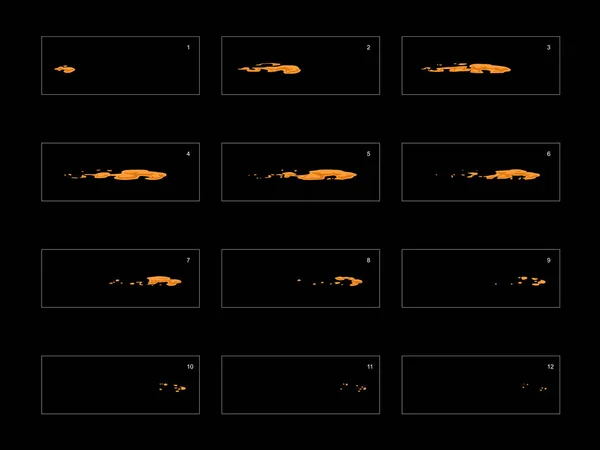 Dust Explosion Effect Dust Explosion Animation Dust Animation Sprite ...