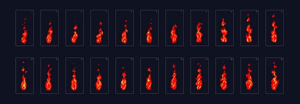 Flame Sprite Sheet
