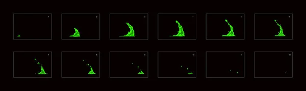 Sprite Sheet Poison Wave Splash Something Else Frame Frame Classic ...