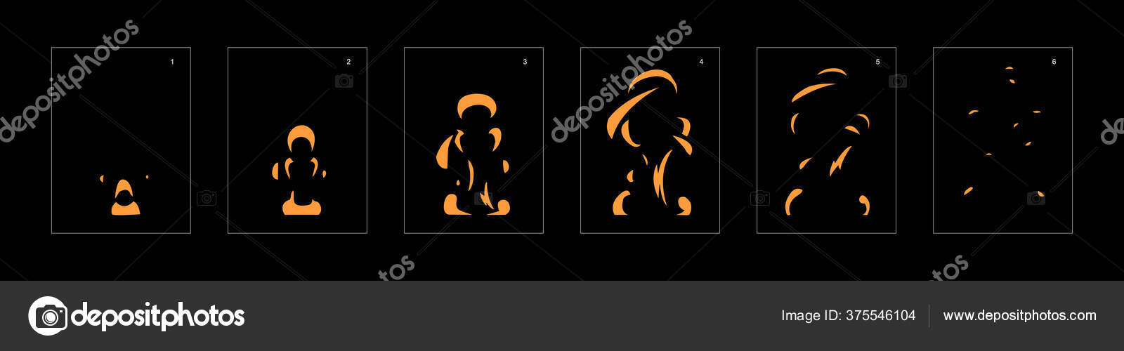 Efek Ledakan Debu Efek Animasi Ledakan Animasi Sprite Untuk Permainan ...