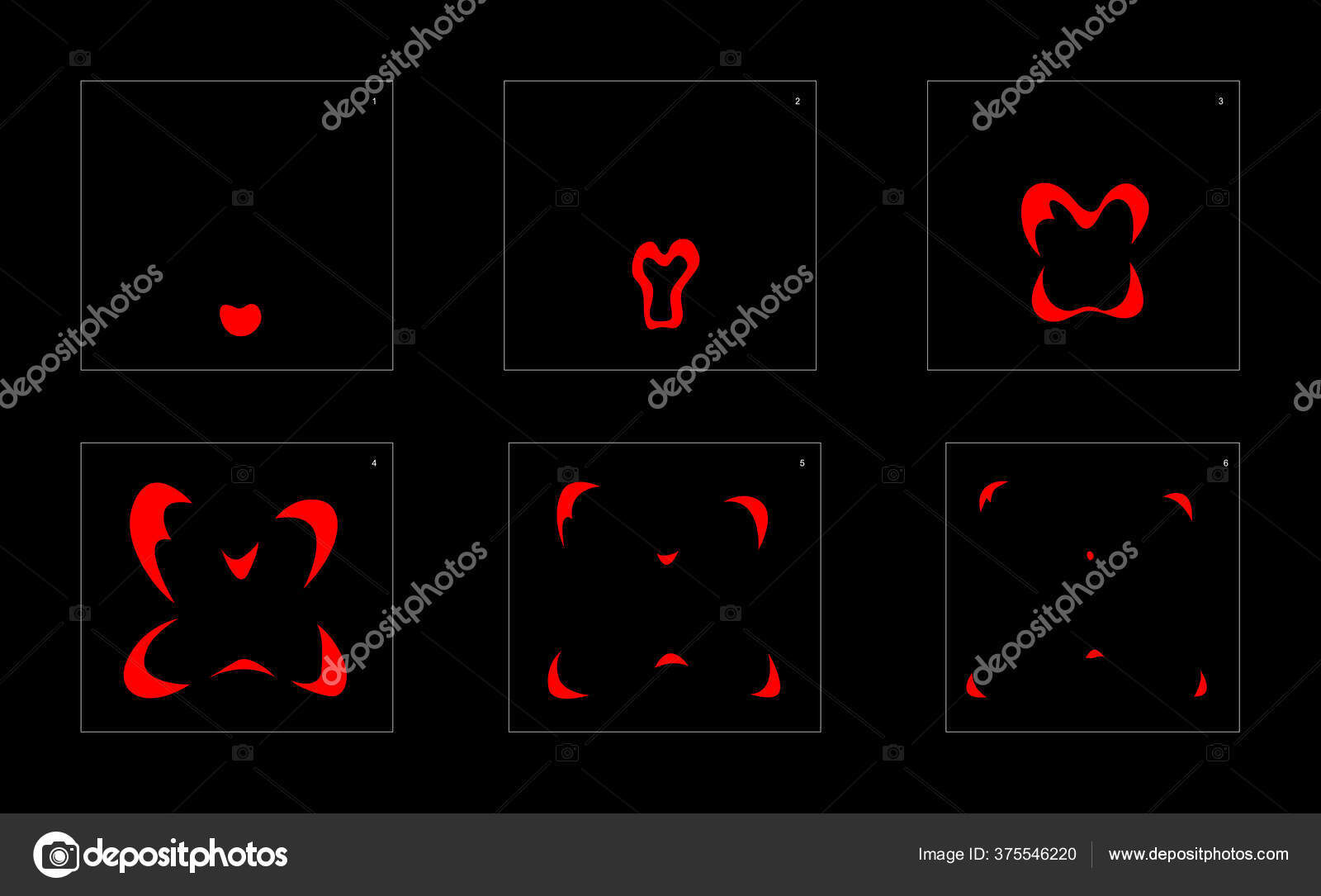 Brannpåvirkning Eksplosjonsdød Animation Sprite Ark Spill Tegneserier ...