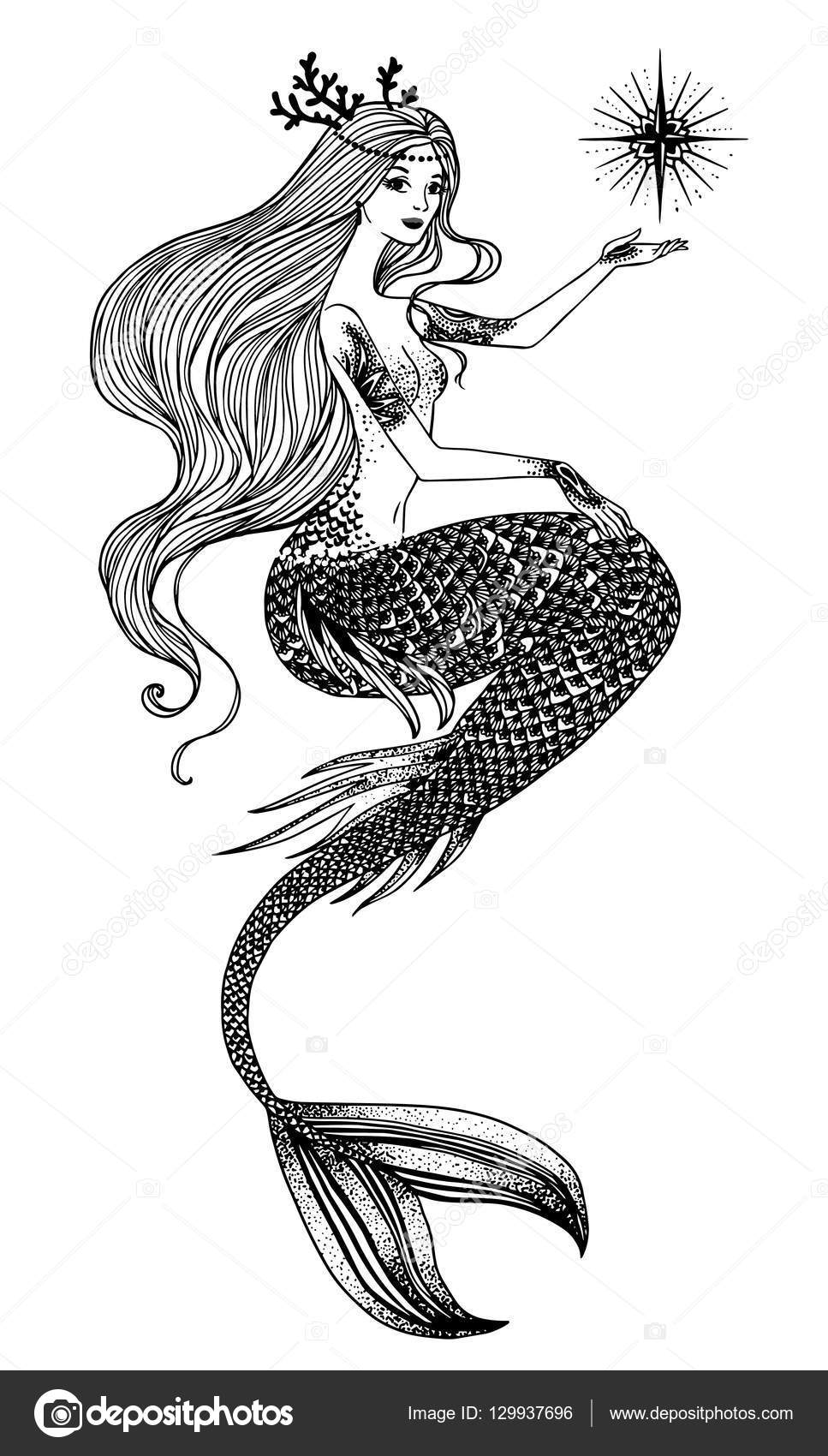 Beautiful Mermaid Art